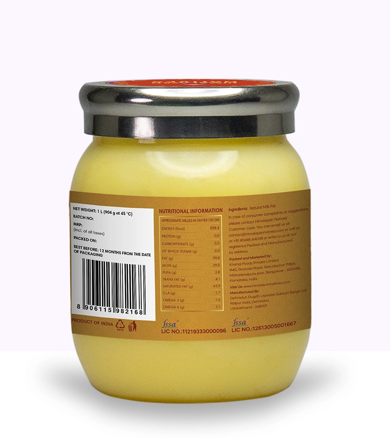 Buy 100% Pure & Natural Pahadi Ghee | Himalayan Natives